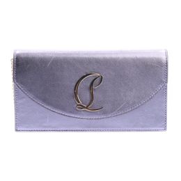 Christian Louboutin Clutch Damen Gr&ouml;&szlig;e One Size Second Hand lila