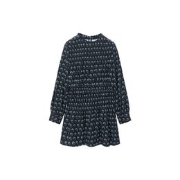 Mango Kids Kleid 'Liria' Mädchen Größe 122 navy / weiß