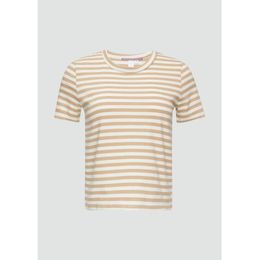 QS T-Shirt in 83G0_beige | Gr.: S
