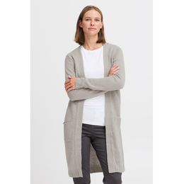 oxmo Strickjacke OXCABBA in Grau | Gr.: M