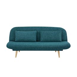Höffner Schlafsofa Adelena türkis/petrol Maße (cm): B: 190 H: 79 T: 81.0 » Höffner