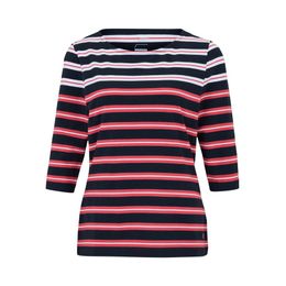 Joy Sportswear 3/4-Arm-Shirt JANETTE in night hibiscus stripes | Gr.: 42