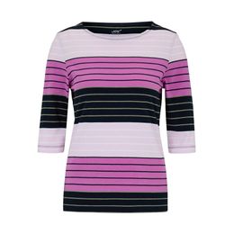Joy Sportswear 3/4-Arm-Shirt LUANA in rosebloom stripes | Gr.: 36