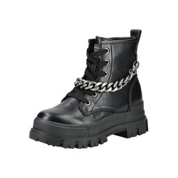 Buffalo Stiefelette in Schwarz/Silber | Gr.: 38