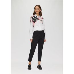 s.Oliver BLACK LABEL Bluse Damen Gr&ouml;&szlig;e L/XL pink / schwarz / wei&szlig;
