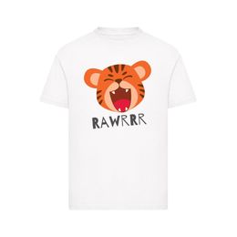 F4NT4STIC T-Shirt Tiger s&uuml;&szlig;es Tier in wei&szlig; | Gr.: 158/164