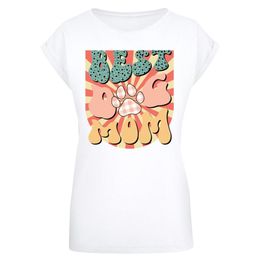 F4NT4STIC T-Shirt Muttertag Pet Lover Vintage Beste Hunde Mama in wei&szlig; | Gr.: 4XL