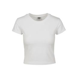 Urban Classics Cropped T-Shirts in white | Gr.: 4XL