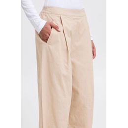 Ichi Casual Hose IHUNICA Loose fit in Oxford Tan | Gr.: 38
