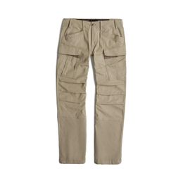 G-Star Raw Cargohose G-STAR "3D Regular Straight Cargohose", Damen, Gr. 33, Länge 36, dune, Obermaterial: 99% Baumwolle, 1% Elasthan, Hosen Cargohose