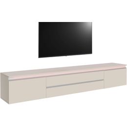 Lowboard Inosign "Magic,Lowboard,TV-Kommode,TV-Möbel,TV-Bank", kaschmir, B:240cm H:40cm T:40cm, FSC-zertifizierter Holzwerkstoff, Sideboards, Lowboard