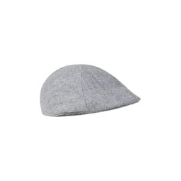 Camel Active Flat Cap aus Wollmix in Steingrau | Gr.: XL