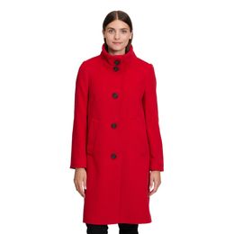 Wolljacke Betty Barclay "Damen mit Kragen", Damen, Gr. 36, rot, Obermaterial: 53% Wolle, 26% Polyester, 21% Polyacryl; Futter: 100% Acetat, tailliert, Jacken