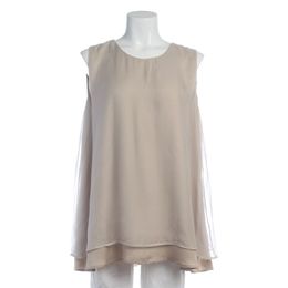 Peserico Top / Seidentop Damen Gr&ouml;&szlig;e XL Second Hand beige
