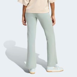 Sporthose adidas Sportswear "W ALL SZN SL FP", Damen, Gr. L, N-Gr, wonder sage, Obermaterial: 51% Polyester, 25% Modal, 15% Baumwolle, 9% Elasthan, Hosen Sporthose