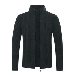 YOUTHUP Knit Cardigan male Black size XXL