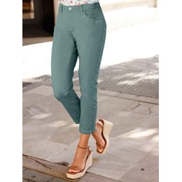 7/8-Jeans Inspirationen, Herren, Gr. 54, Normalgr&ouml;&szlig;en, jade, 98% Baumwolle, 2% Elasthan, unifarben, 7/8-L&auml;nge, Jeans