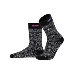 Normani Socken Herren Gr&ouml;&szlig;e 35/38 anthrazit / hellgrau