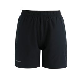 Shorts Endurance "Blich Jr.", Jungen, Gr. 140, EURO-Größen, schwarz, 87% Polyester, 13% Elasthan, unifarben, kurz, Hosen Shorts, aus atmungsaktivem Funktionsstretch