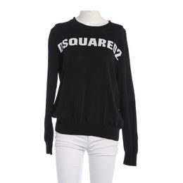 Dsquared2 Pullover / Strickjacke Damen Gr&ouml;&szlig;e S Second Hand schwarz