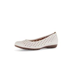 Gabor Sportliche Ballerinas in creme | Gr.: 38