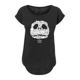 F4NT4STIC T-Shirt Disney Jack Skellington Face in schwarz | Gr.: L