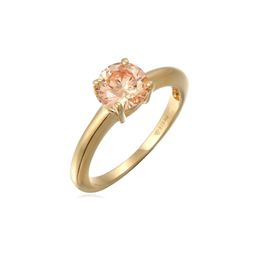 Elli Ring 925 Sterling Silber in Orange | Gr.: 62