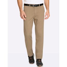 Chinohose Catamaran, Herren, Gr. 58, Normalgr&ouml;&szlig;en, schlamm, 98% Baumwolle, 2% Elasthan, unifarben, Hosen Chinohose