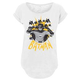 F4NT4STIC Long Cut T-Shirt Long Cut T-Shirt 'Batman TV Serie Nananana' in wei&szlig; | Gr.: XL