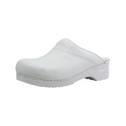 Sanita Comfortwear Clog "Original-Karl Pu Open" in Weiß | Gr.: 42