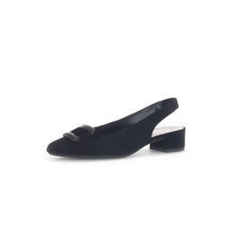 Gabor Slingpumps in schwarz | Gr.: 40