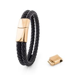Akitsune Armband 'Simplicitas' Herren Gr&ouml;&szlig;e 20 cm gold