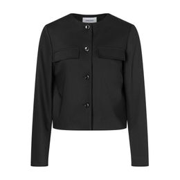 More & More More & More stylishe Kurz-Jacke, Boxy-Shape in black | Gr.: 44