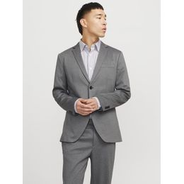 Jack & Jones Jack & Jones Einreihiger Blazer in Dark Grey Melange | Gr.: 46