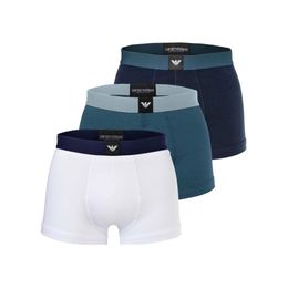 Emporio Armani Boxershort 3er Pack in Tinte/Petrol/Wei&szlig; | Gr.: S