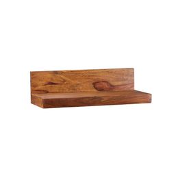 KADIMA DESIGN Wandregal MUMBAI Massiv-Holz Holzregal 60 cm Landhaus-Stil in Massivholz | Gr.: 60 x 23 x 17 cm