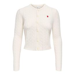 Only LS Cable Button Cardigan in Baby'S Breath | Gr.: L