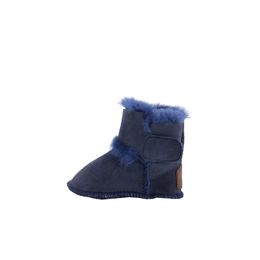 Warmbat Hausschuhe Hay Baby Bootie in Dark Navy | Gr.: M