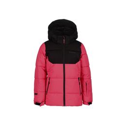 Icepeak Ski-/ Snowboardjacke "Loris" in Pink/ Schwarz | Gr.: 128