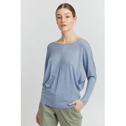 oxmo Strickpullover OXHerdis in Blau | Gr.: L