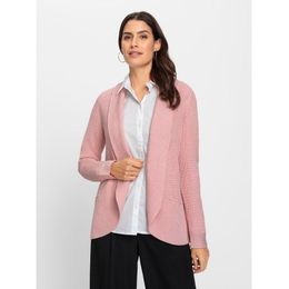 WITT WEIDEN Strickjacke in rosenquarz-meliert | Gr.: 44