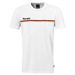 Kempa Sportshirt "T-Shirt Team Ger" in Wei&szlig; | Gr.: L