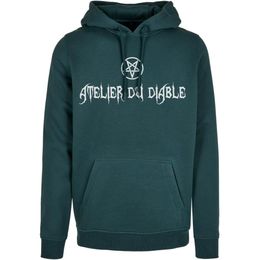 Mister Tee Hoodie "Atelier Du Diable Hoody" in Grün | Gr.: S