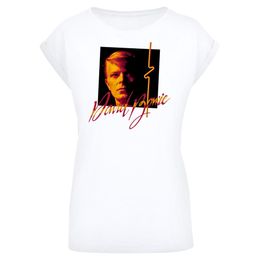 F4NT4STIC T-Shirt David Bowie Photo Angle 90s' in wei&szlig; | Gr.: XS
