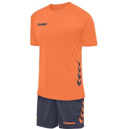 Hummel Verstellbare Taille Anzug Hmlpromo Herren in NASTURTIUM/OMBRE BLUE | Gr.: XL