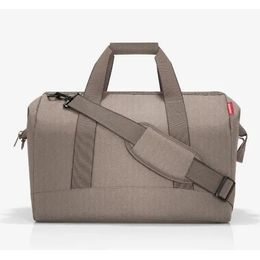 Reisenthel Allrounder L Herringbone mokka ca. 48x39,5x29