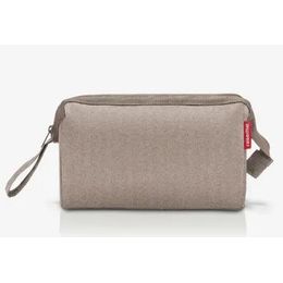 Reisenthel Travelcosmetics Herringbone mokka 26x18x13.5 cm