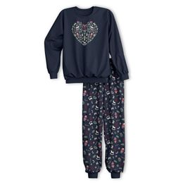 Calida Pyjama in saphir blue | Gr.: 140/146