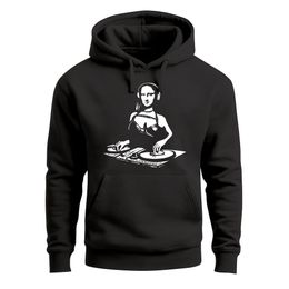Neverless Sweatshirt 'Mona Lisa DJ' male Black size XS