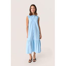 Soaked in Luxury Kleid SLBamone Lockere Passform in Vista Blue | Gr.: L
